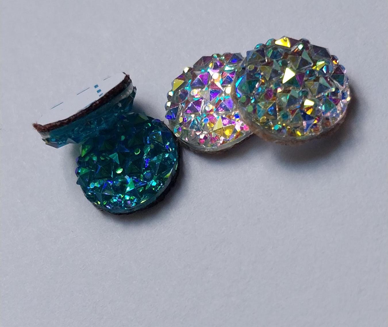 Stick-on Studs,sticker Studs ,no Piercing Earrings,body Jewelry,sticker ...