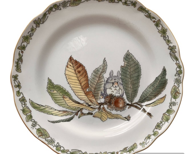 NORITAKE Nibariki Studio Ghibli My Neighbor Totoro Dish Dinner Plate ...