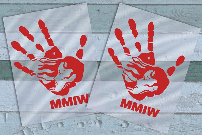 MMIW DTF Transfer, Indigenous Iron-on Design, Ready-to-press, Native ...