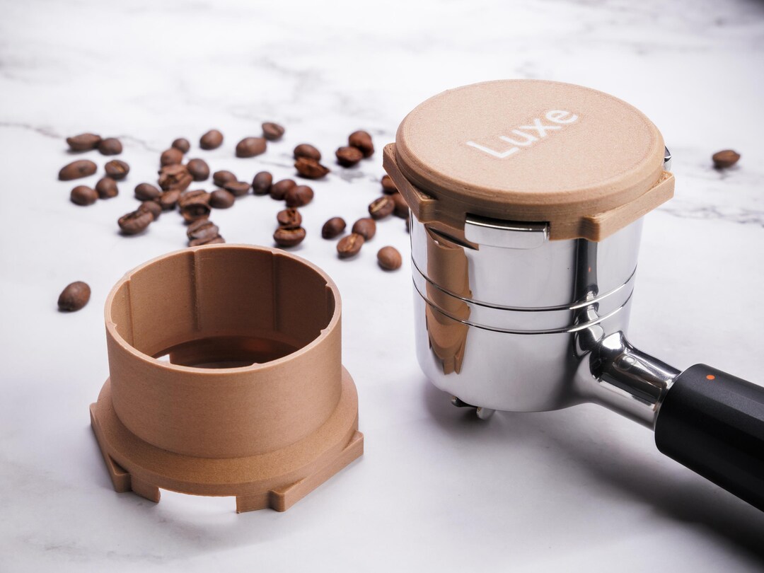 Ninja Luxe Café Funnel Replacement: Wood Infused PLA + Porta Filter Cap ...
