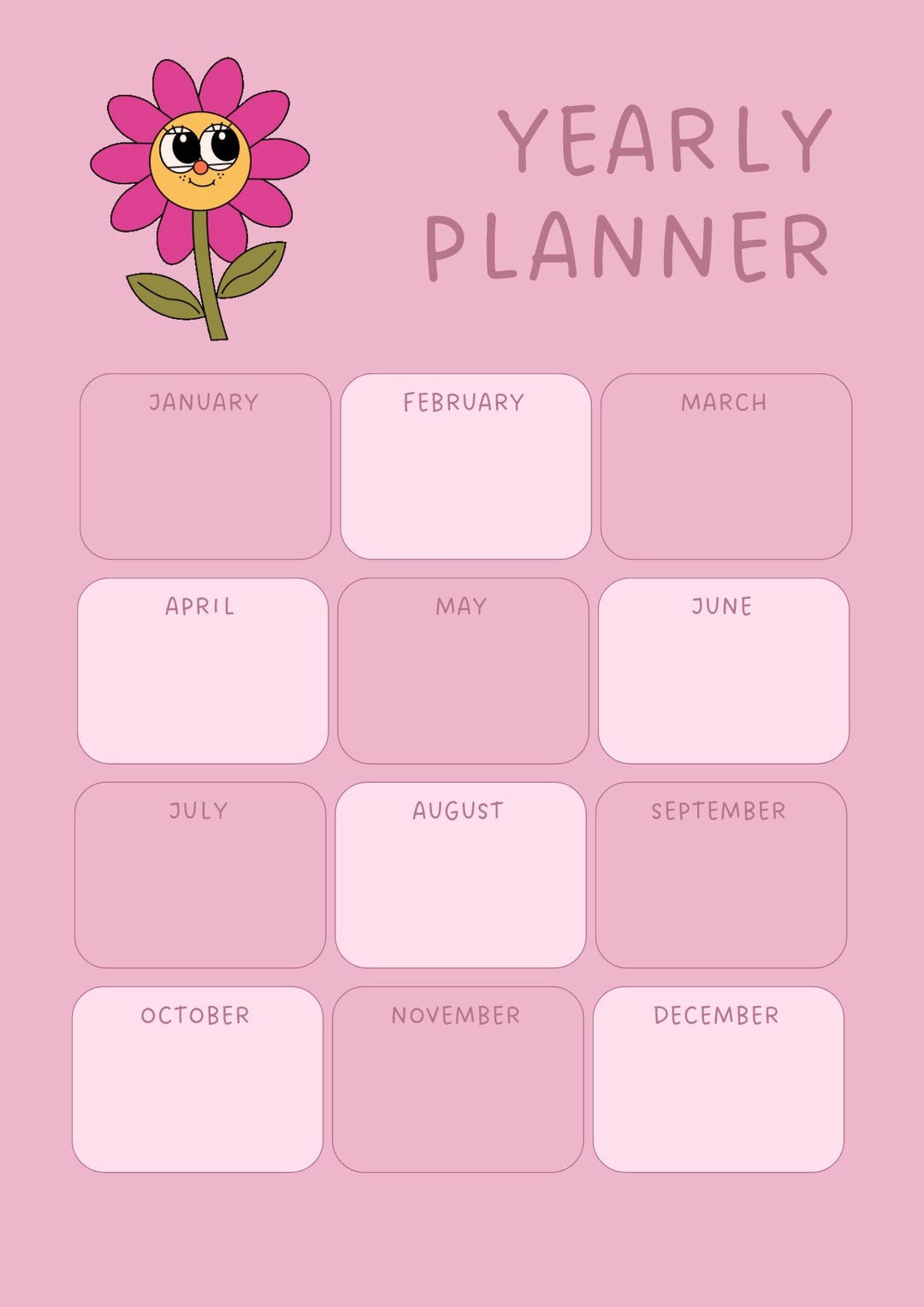 All in One Digital Planner 2025, 2026, 2027, Hyperlink Digital Planner ...