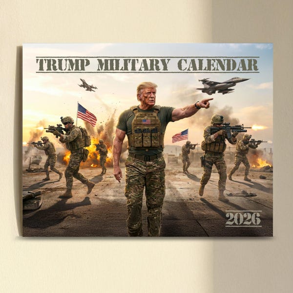 Trump 2026 Trump Wall Calendar - Etsy