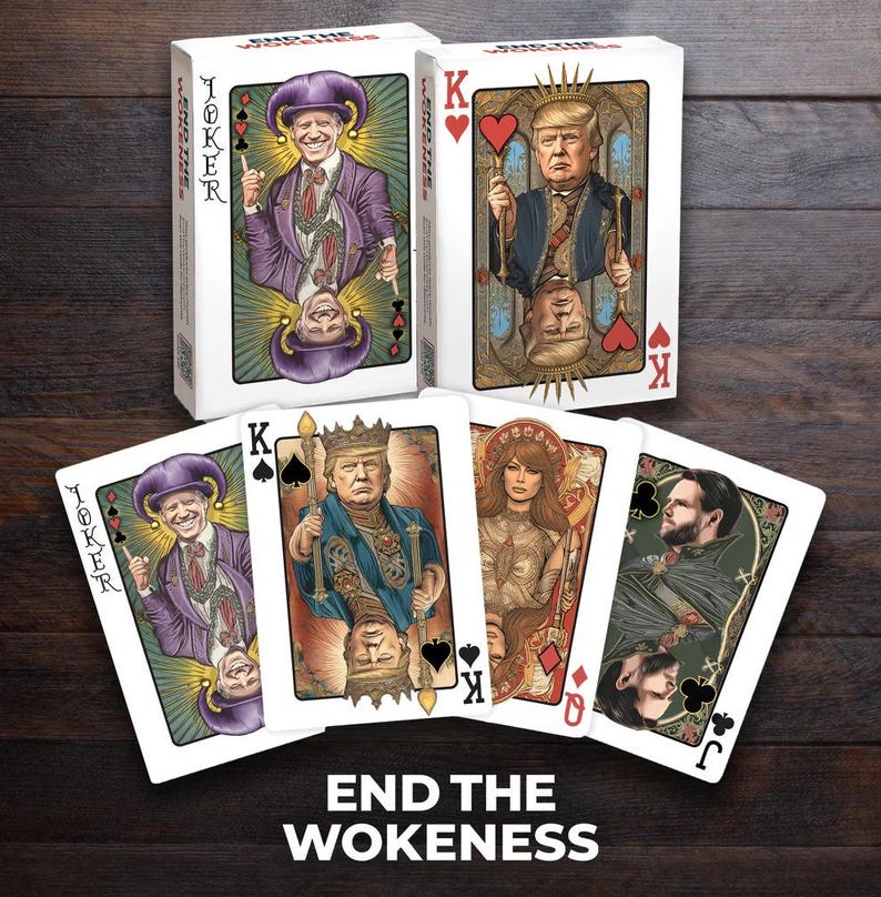 Trump Poker Card Deck: Funny MAGA Political Gag Gift - Etsy
