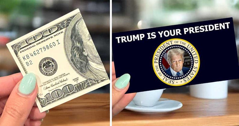 Trump is Your President Prank Bills - Featuring Trump's Presidential ...