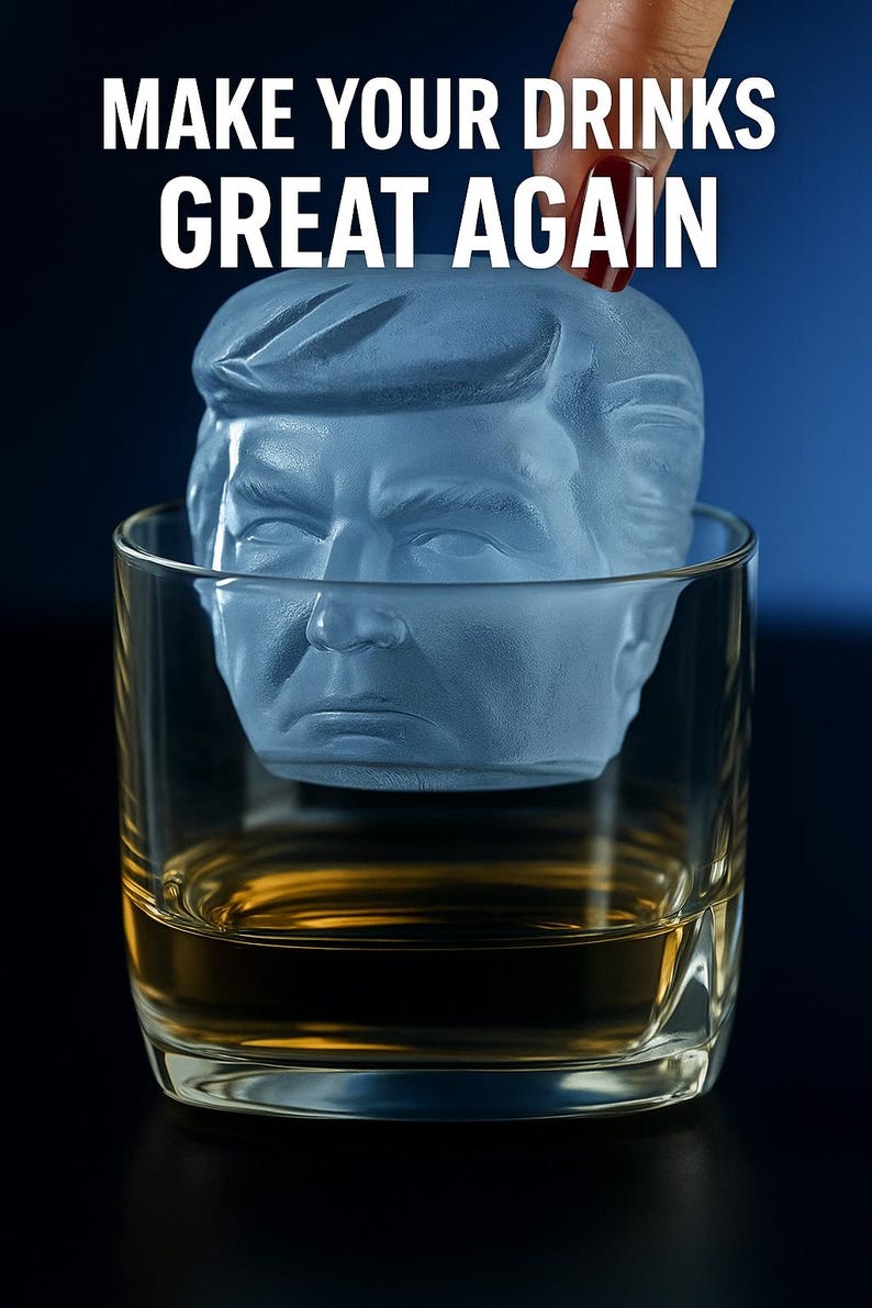 Trump Ice Cube Maker - Etsy