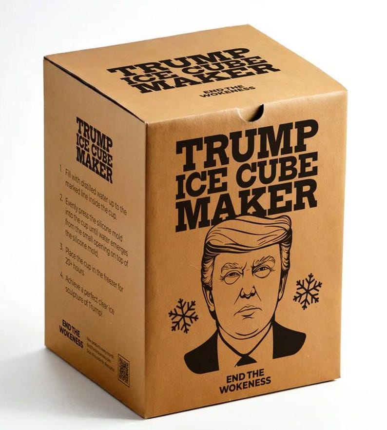 Trump Ice Cube Maker - Etsy