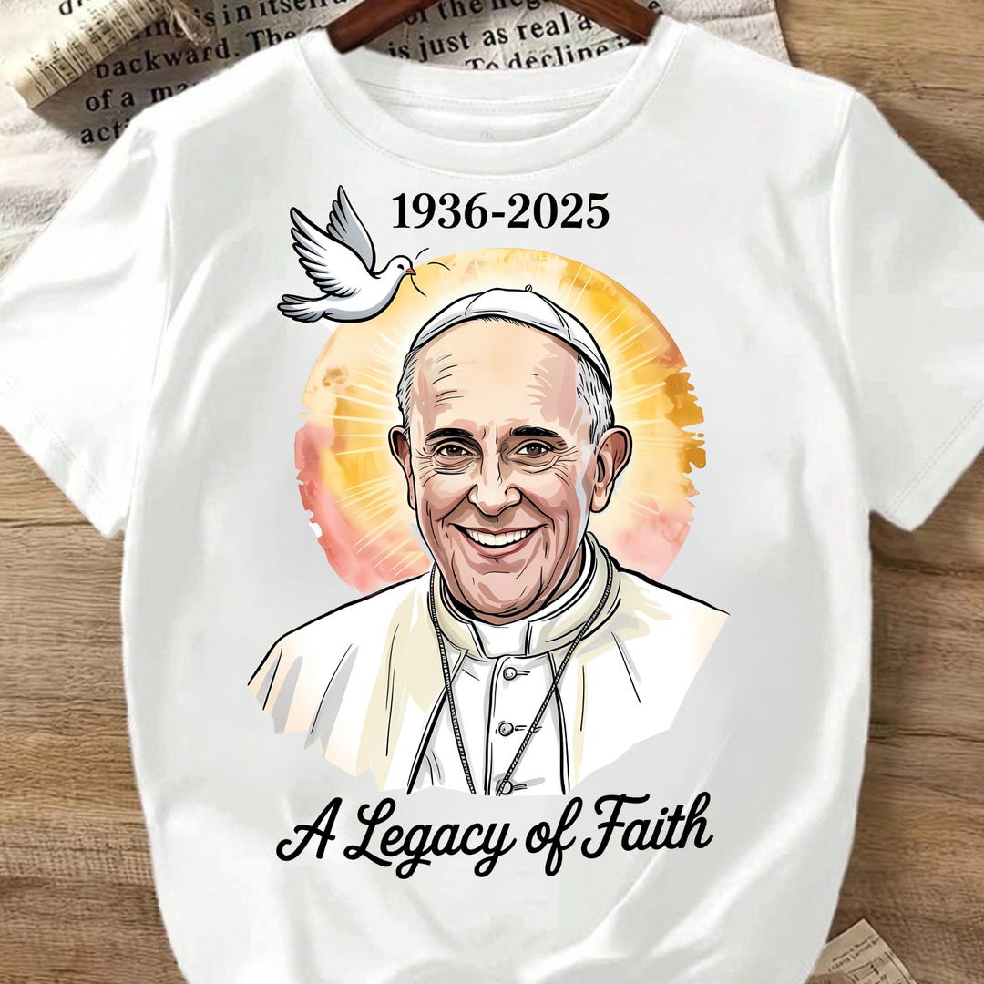 Rip Pope Francis PNG - 1936-2025, Pope Legacy, Pope Tribute Design ...