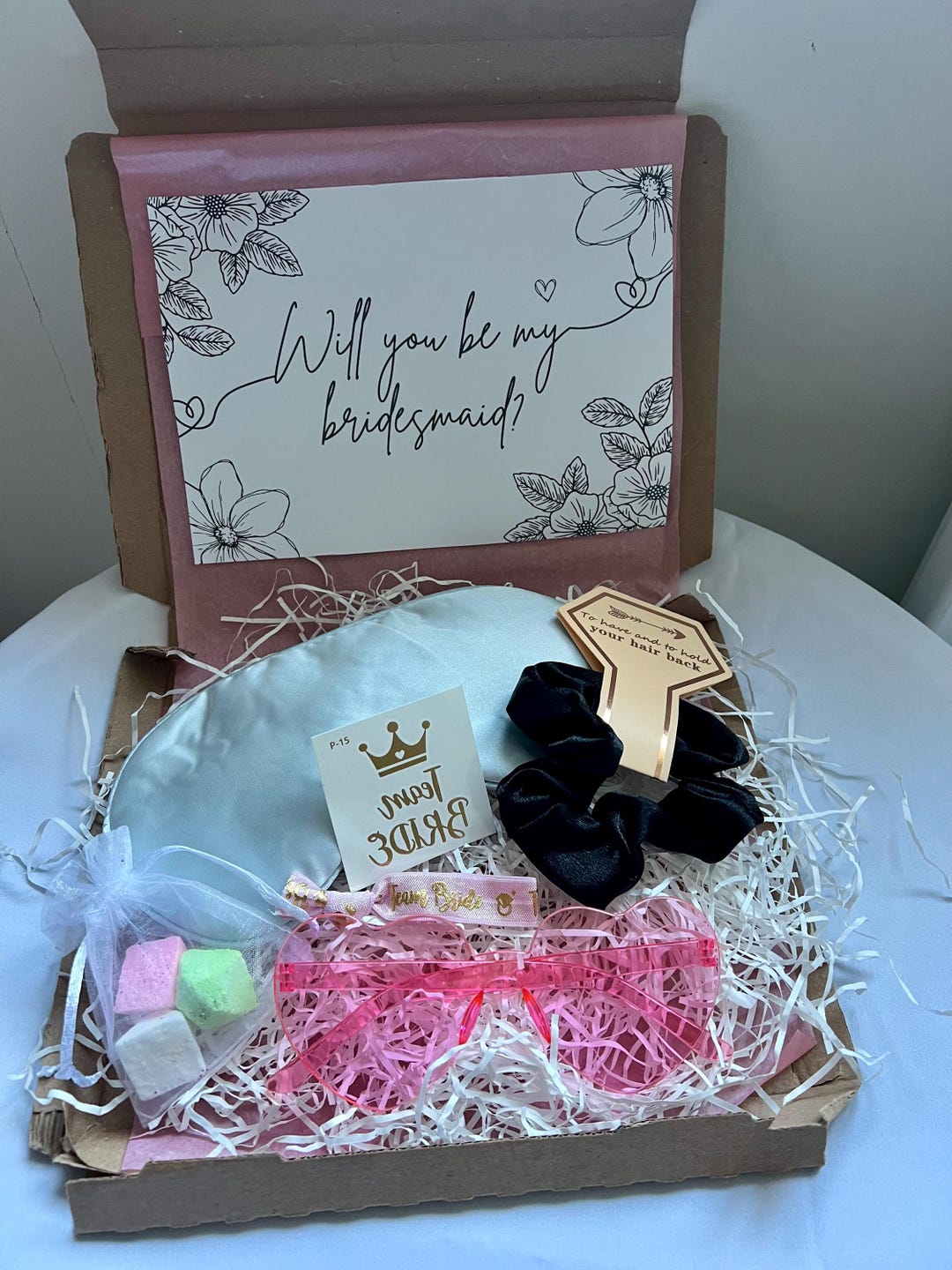 Bridesmaid Proposal | A Hug in a Box Pamper Hamper | Letterbox Gift ...