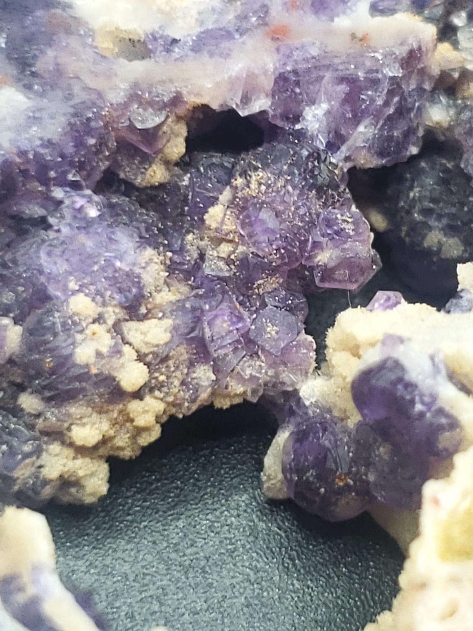 Fluorite Root Slab – Polished Face & Raw Edges – Unique Crystal Display ...