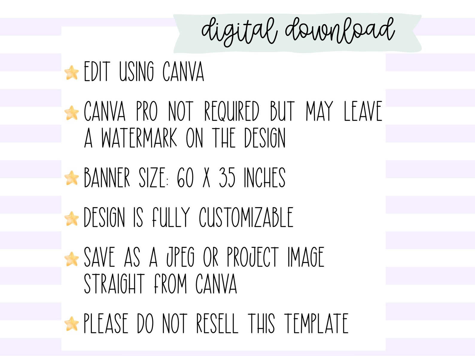 New Years Eve Banner Template: Editable DIY Canva Sign (digital ...