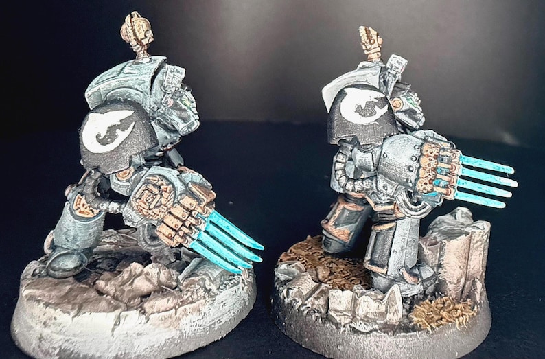 Carcharadon (raven Guard Successor) Terminator Assault Squad - Etsy