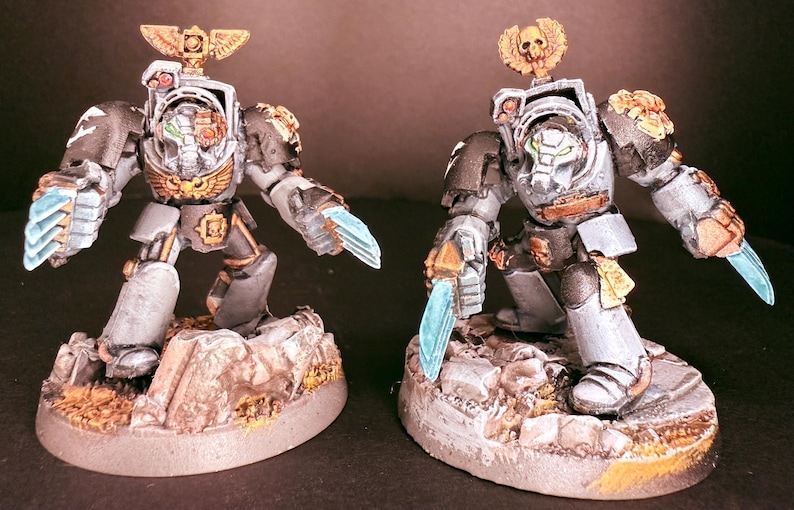 Carcharadon (raven Guard Successor) Terminator Assault Squad - Etsy