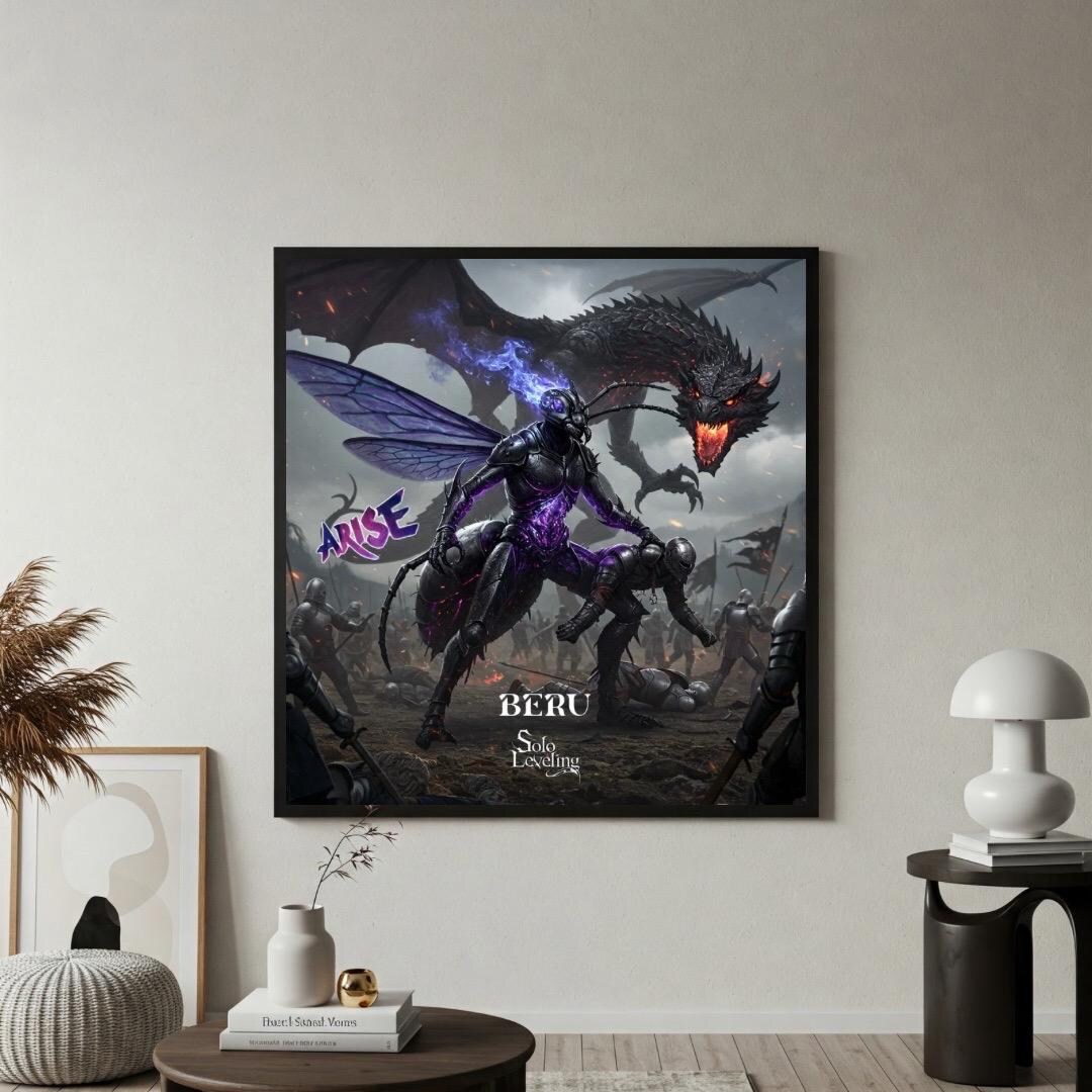 Beru Solo Leveling, HIGH QUALITY, Digital Art, Instant Download, Wall ...