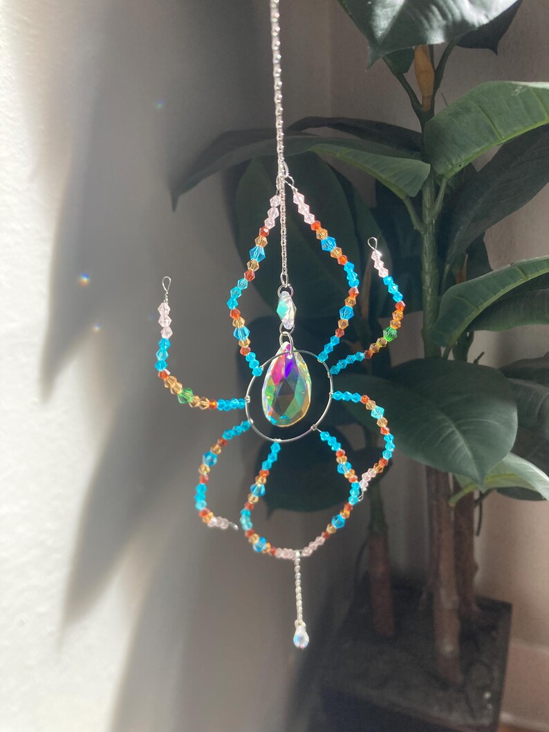 Spider Suncatcher - Etsy