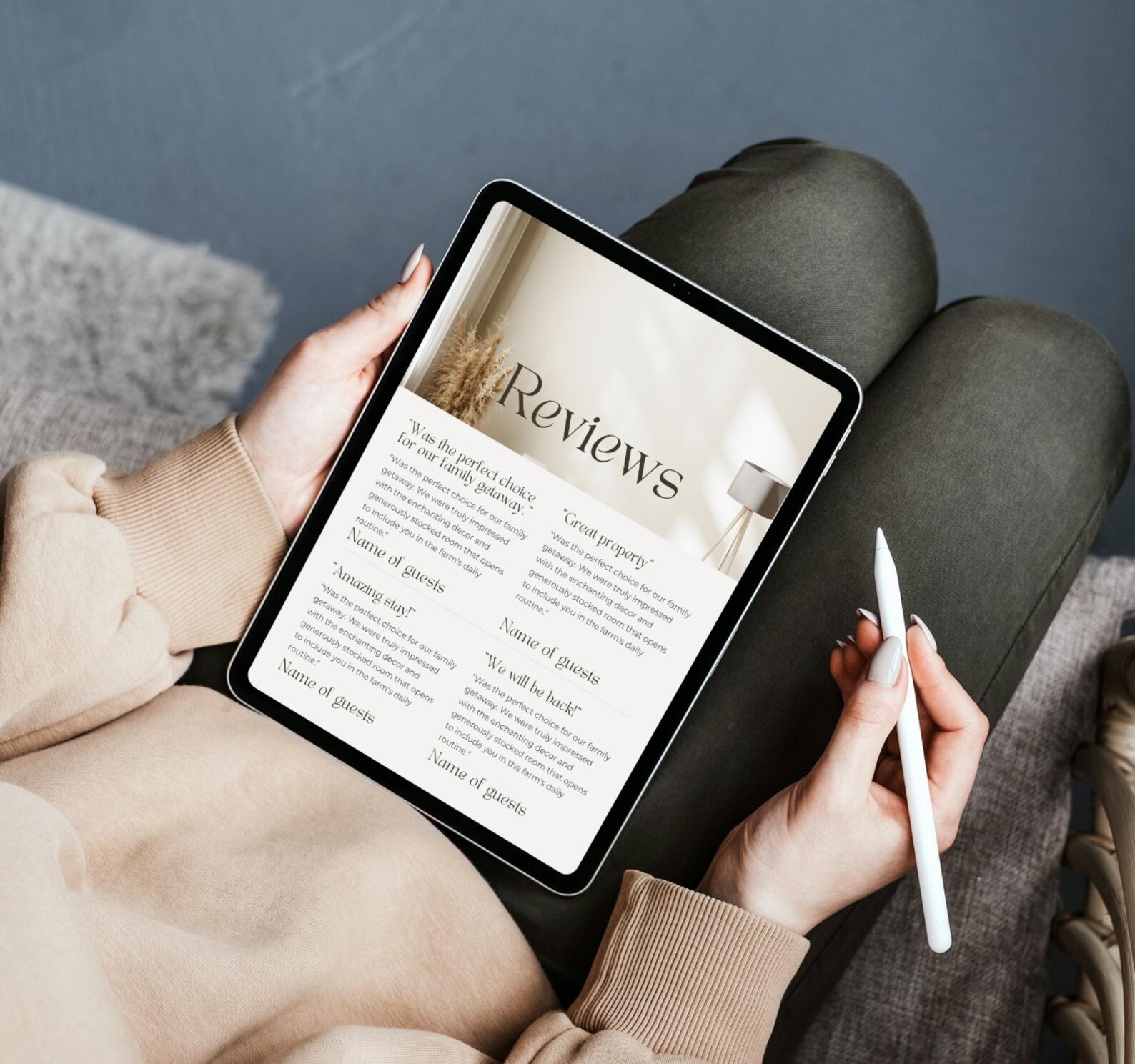 Editable Airbnb Guest Welcome Book | Vacation Rental Guide | House ...