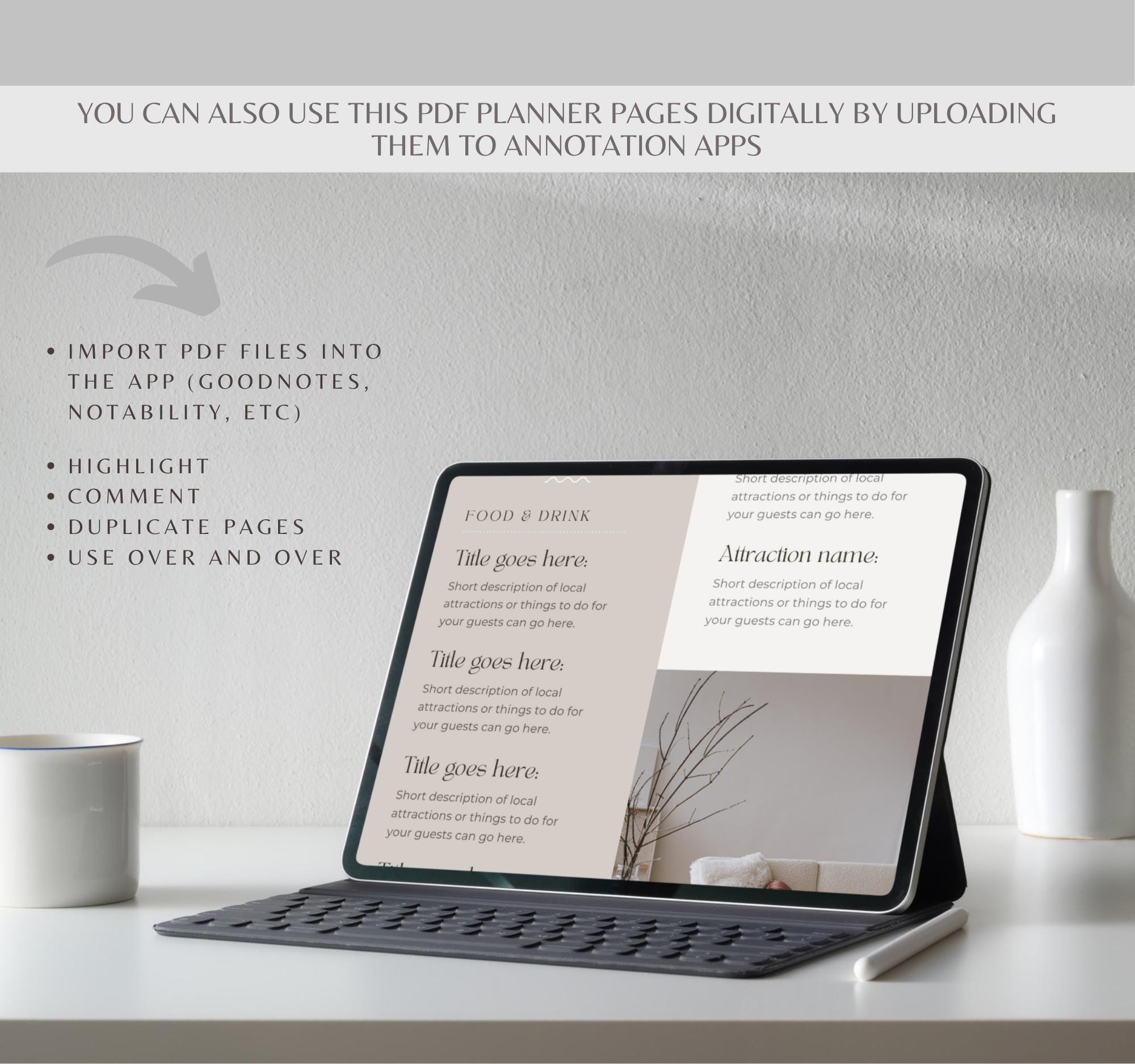 Editable Airbnb Guest Welcome Book | Vacation Rental Guide | House ...