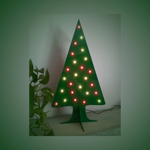 Animated LED Christmas Tree / Electric Cheer Generator - Etsy