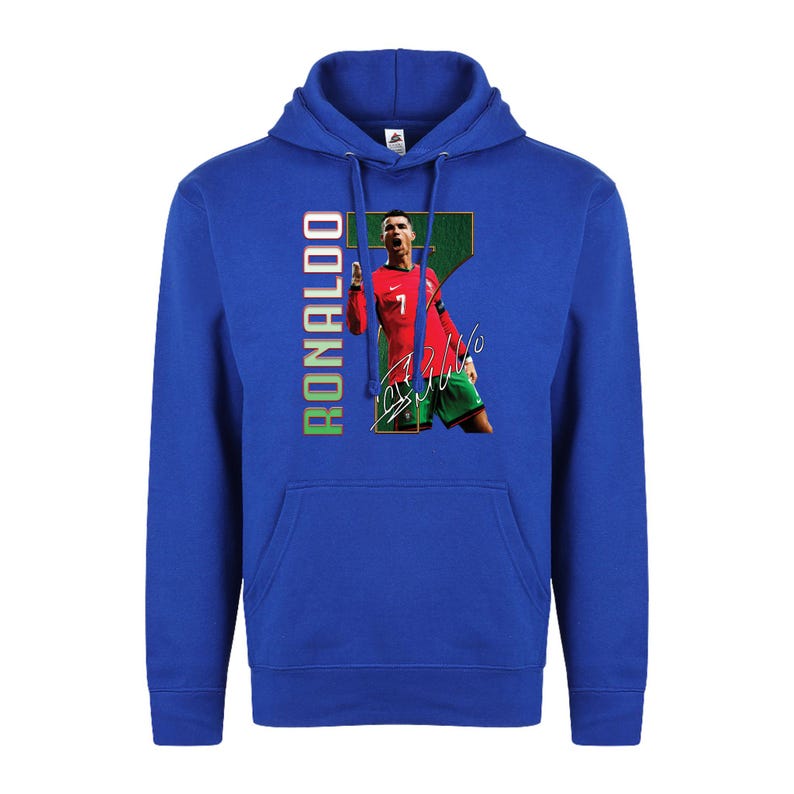Ronaldo #7 Portugal Adult Unisex Pullover Hoodie – CR7 Soccer Fan ...