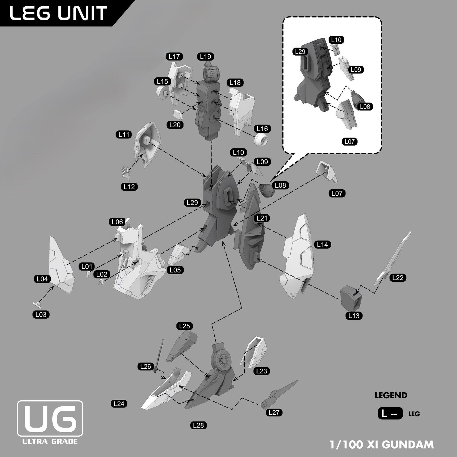 XI Gundam STL File - Gundam Rx-105 STL High Quality 3D Printable Model ...