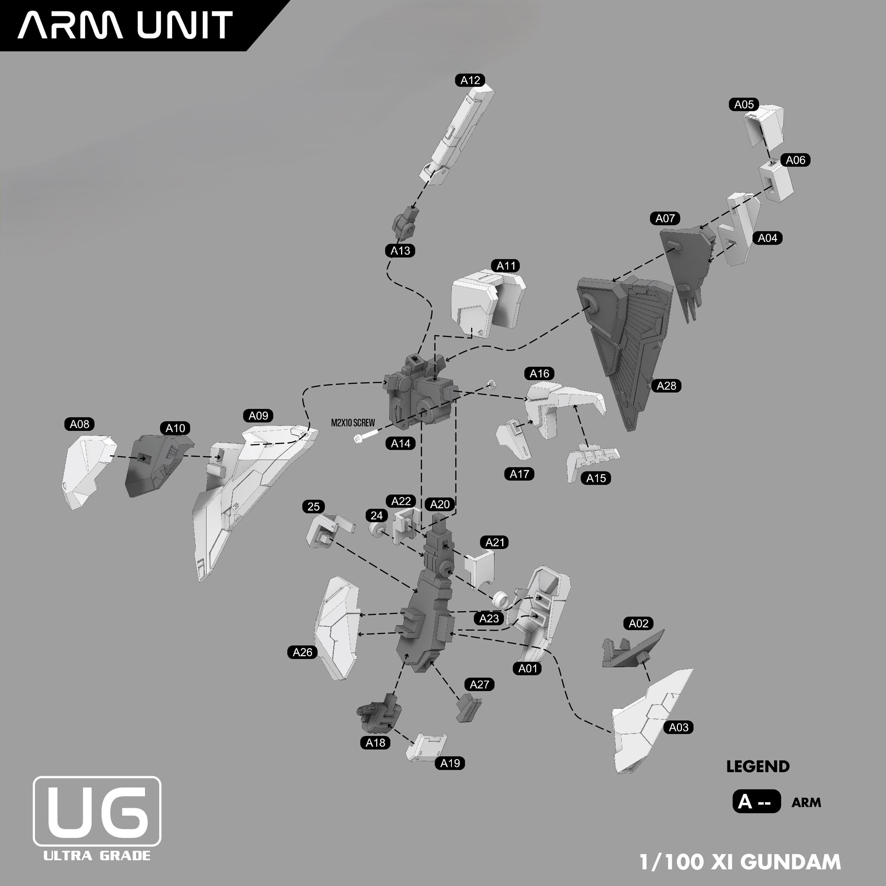 XI Gundam STL File - Gundam Rx-105 STL High Quality 3D Printable Model ...