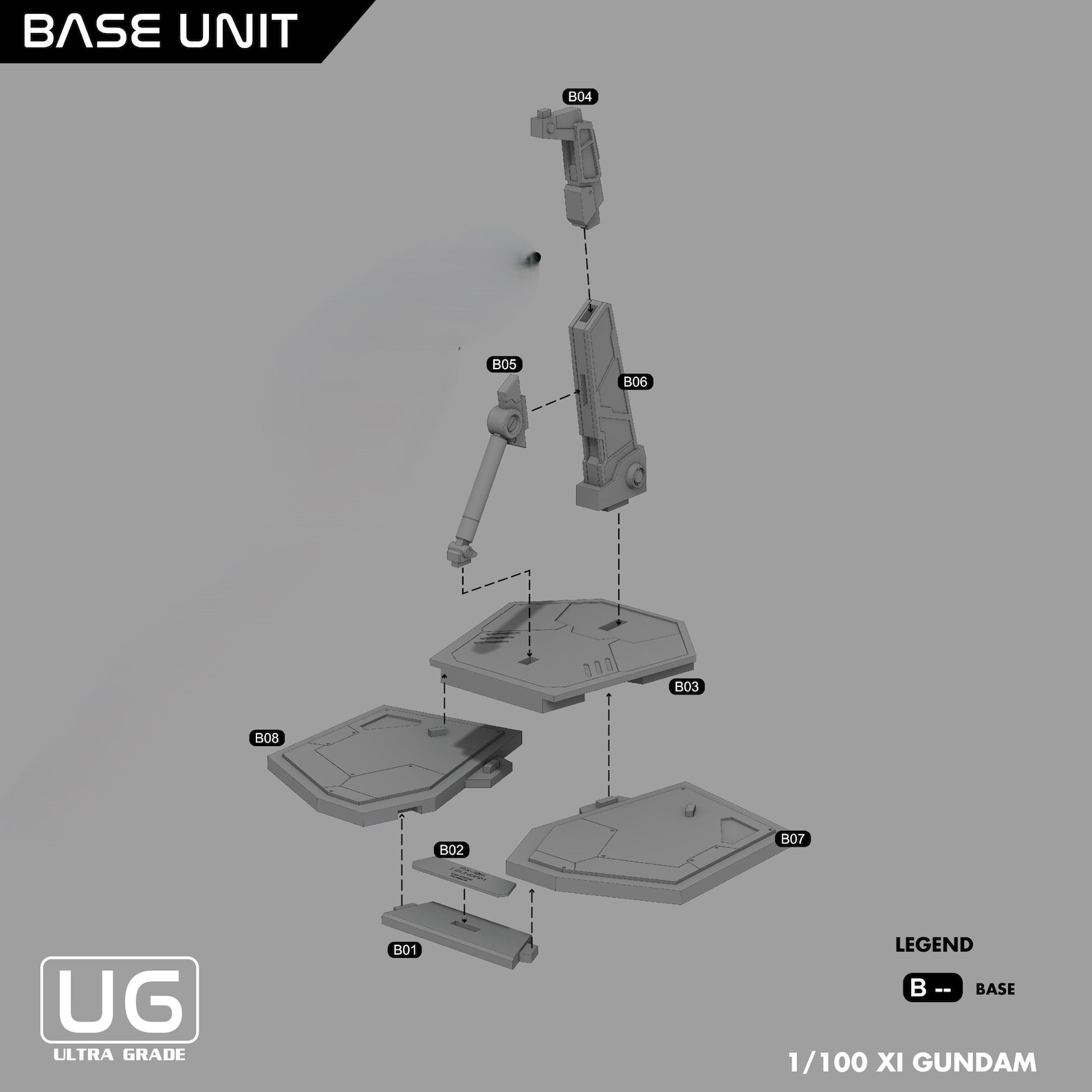 XI Gundam STL File - Gundam Rx-105 STL High Quality 3D Printable Model ...