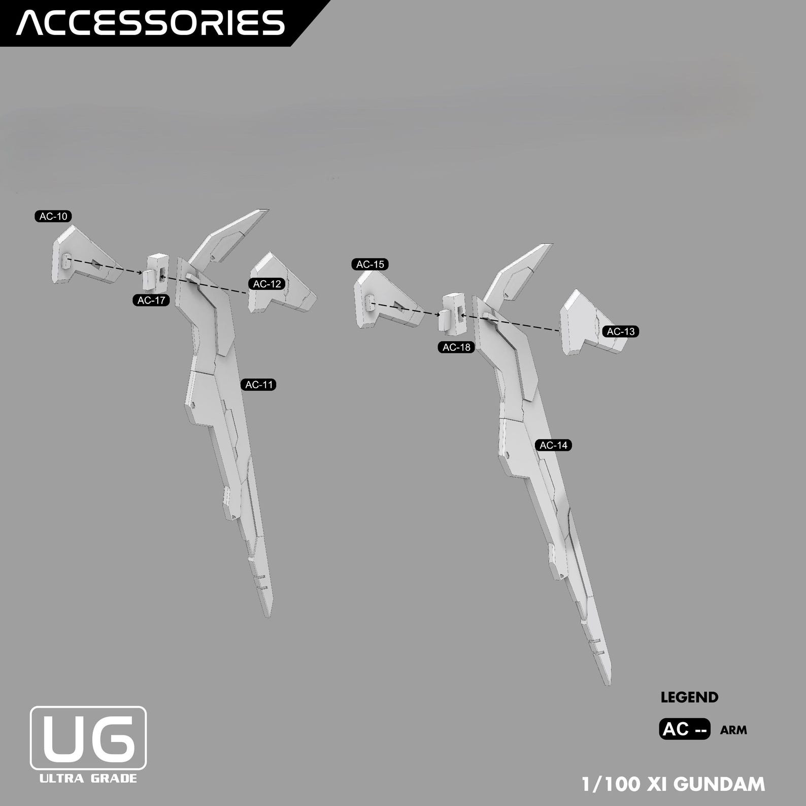 XI Gundam STL File - Gundam Rx-105 STL High Quality 3D Printable Model ...