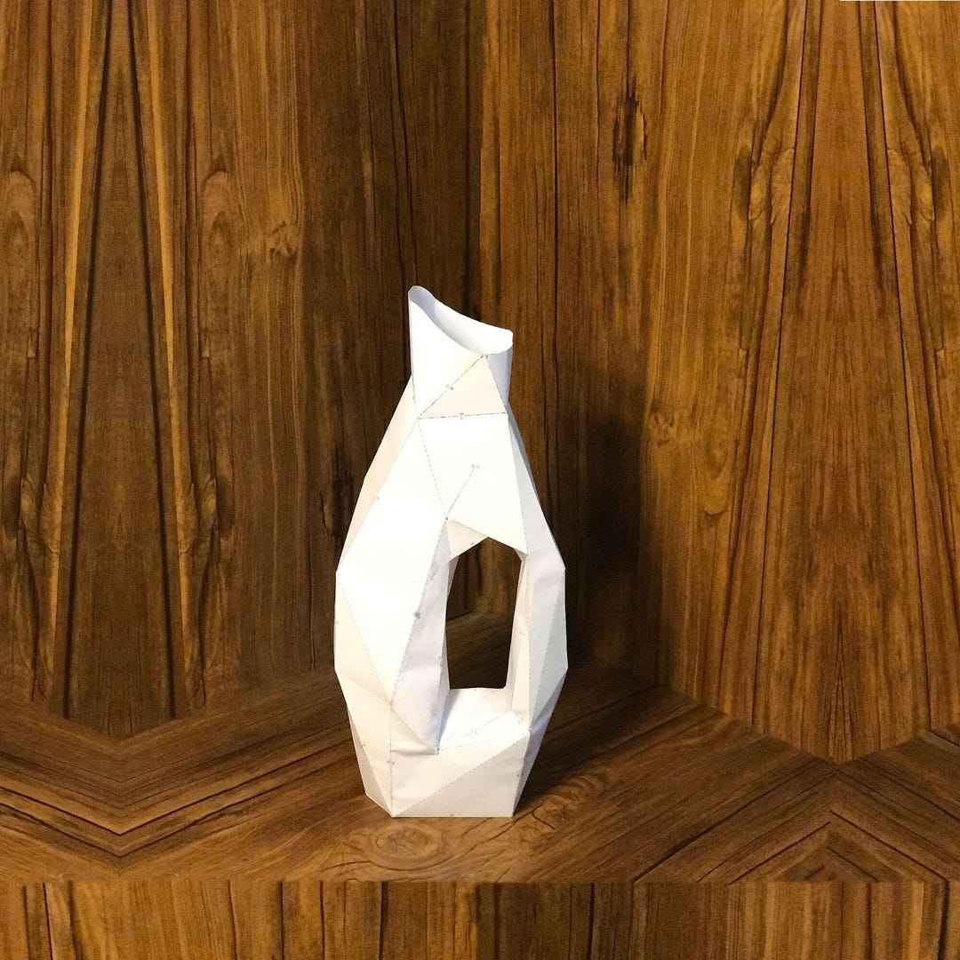 DIY, Vase (benntte), Papercraft, Flower Vase, 3D Prints, Printable 3D ...