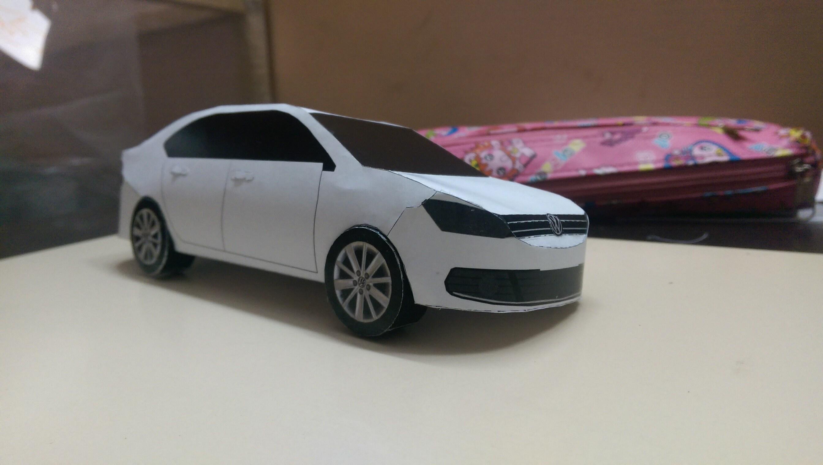 Vento 3d Paper Craft , 3d Paper Model , Low Poly ,DIY Paper Vento ...