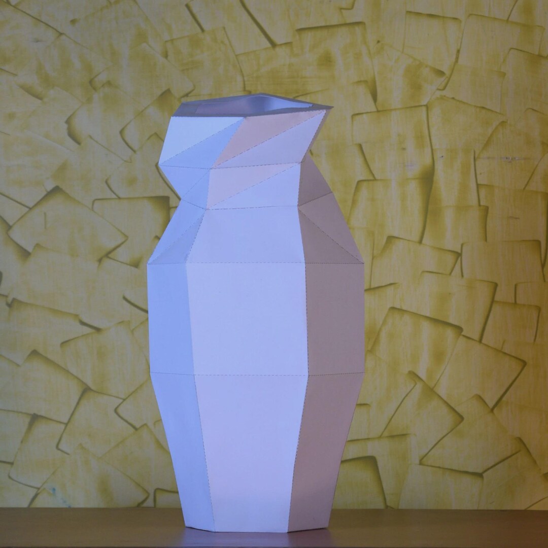 DIY Vase (lazarus) , 3d Papercraft , Home Decor , Instantly Download ...