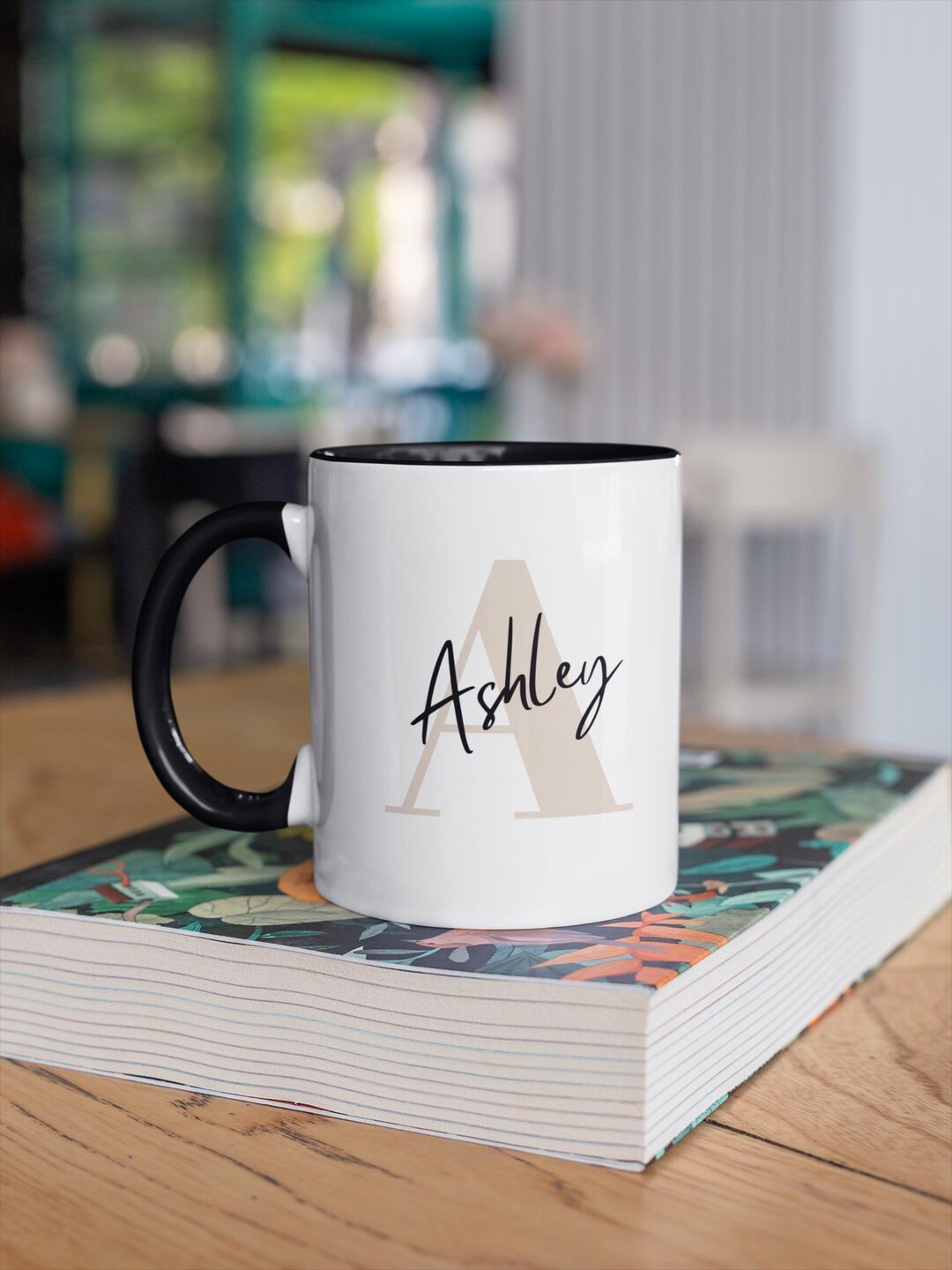 Monogram Initial Name Mug, Funny Custom Coffee Mug - Etsy