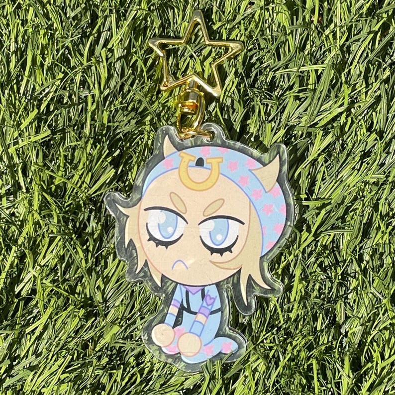 Jojo’s Bizarre Adventure Johnny Keychain - Etsy