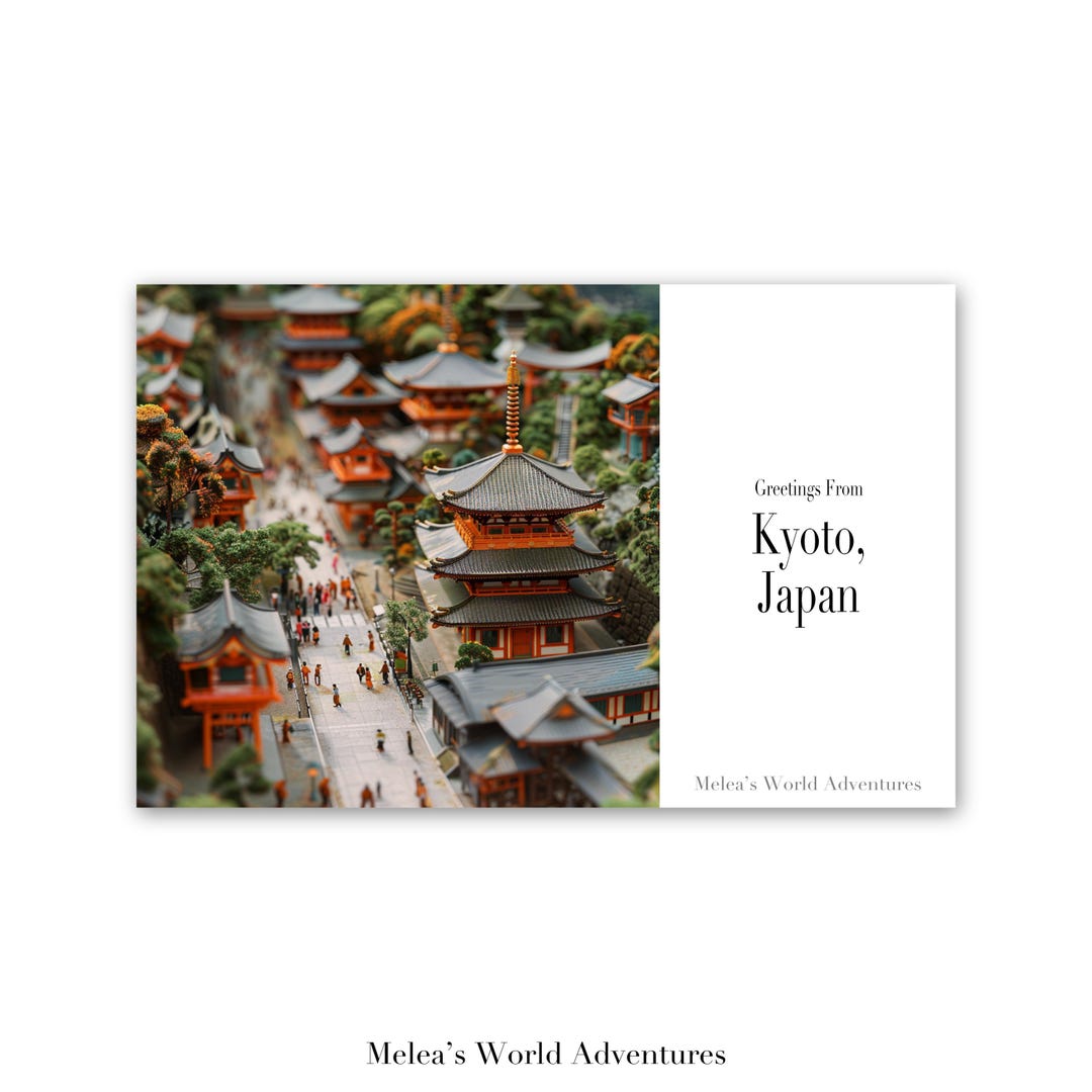 Digital Kyoto Japan Postcard, Travel Asia World Travel Photography ...