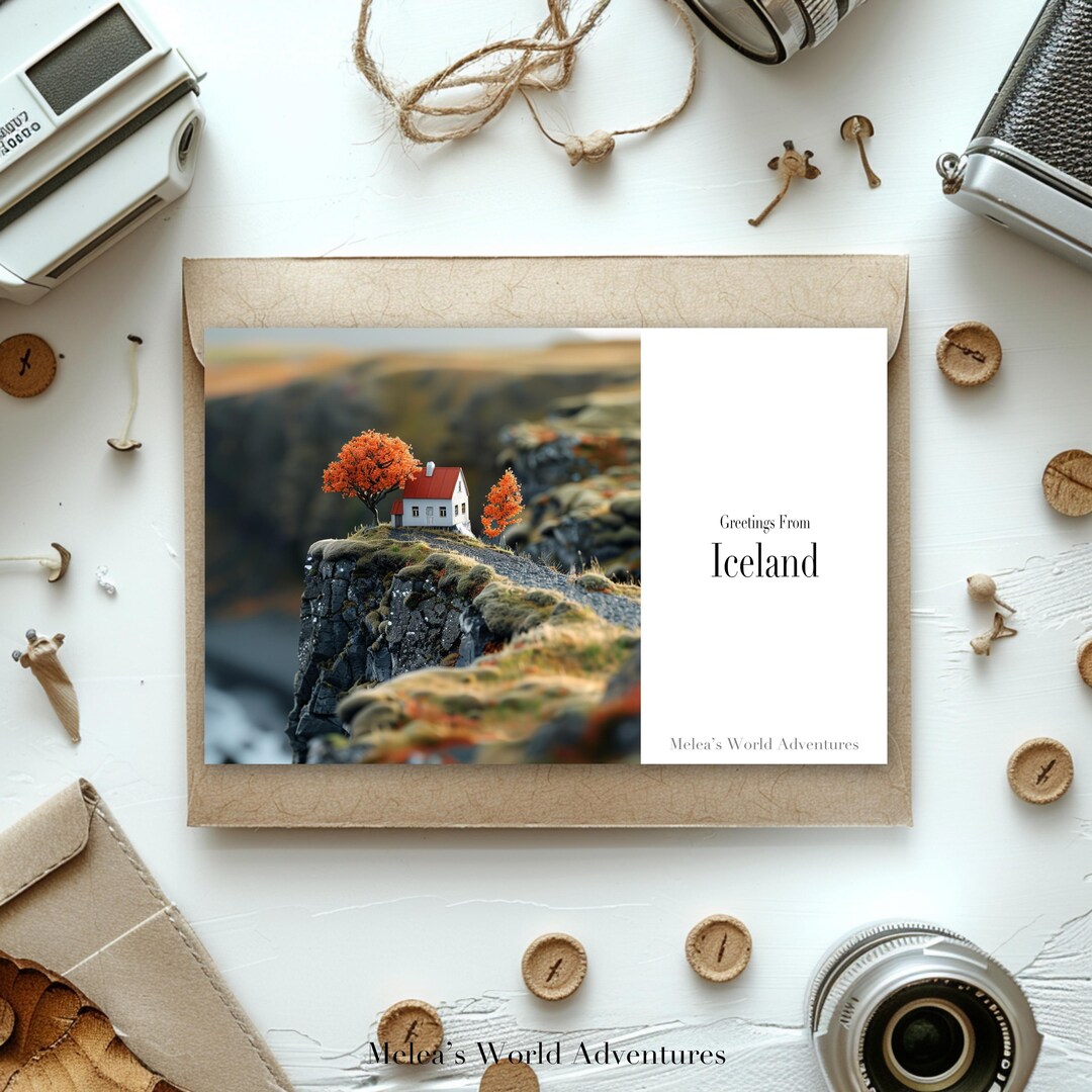 Digital Iceland Postcard, Travel Europe, World, Travel Photography ...