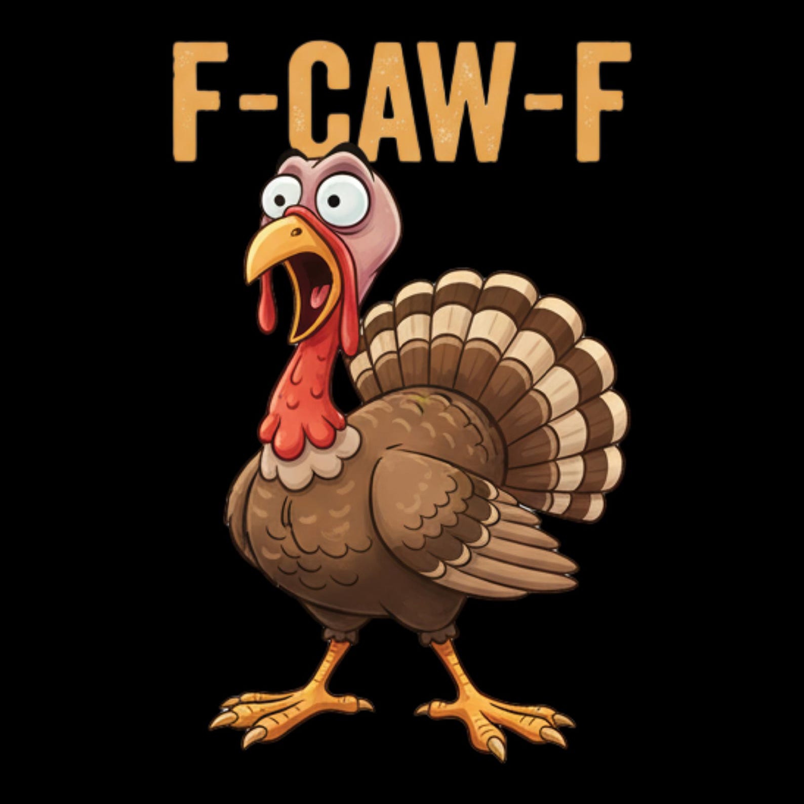 Funny Turkey Meme PNG: Chaotic Thanksgiving Shirt Sublimation (digital ...