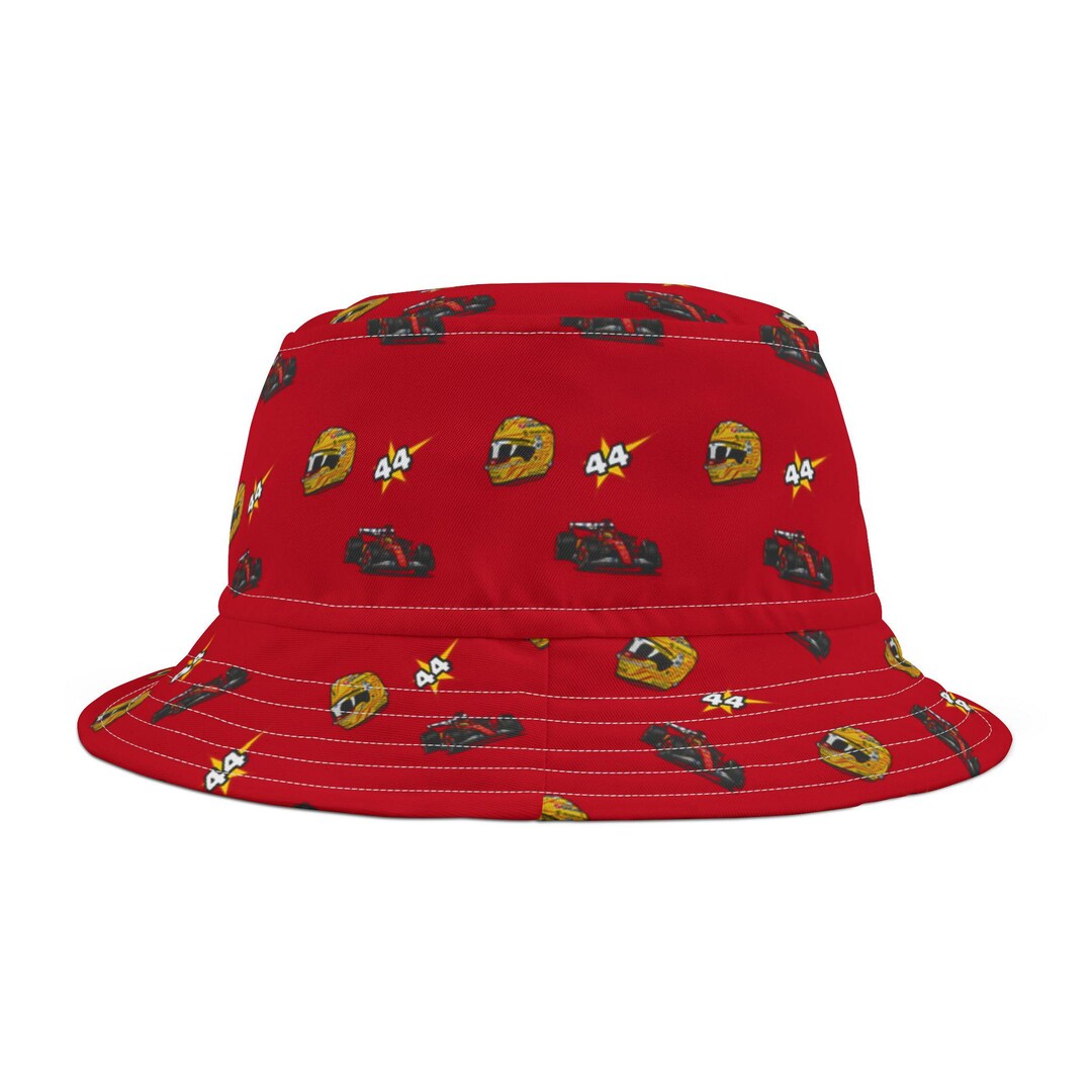 Lewis Hamilton 44 Bucket Hat - Race Car Fan Merchandise, Formula 1 ...