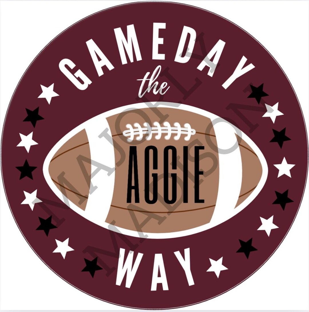 Custom School Football Button - Etsy