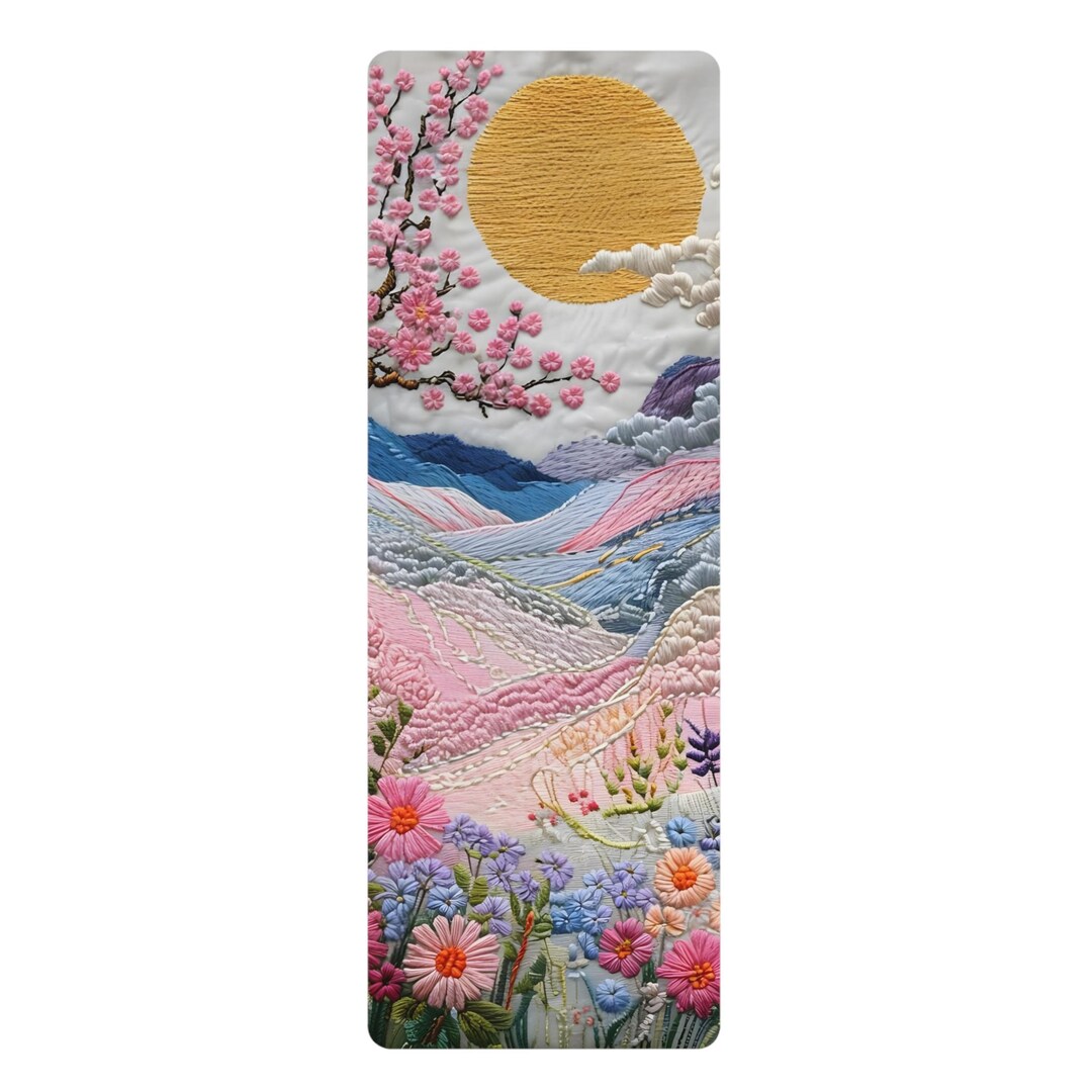 Stitch the Sun Eco-friendly Yoga Mat, Non-slip, Perfect for Yoga ...