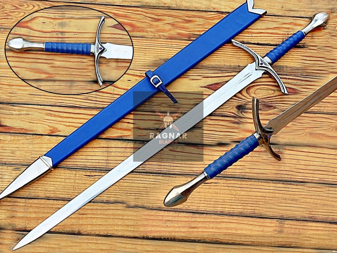 Lord of the Ring Sword of Glamdring the Elvenking Long Sword With ...