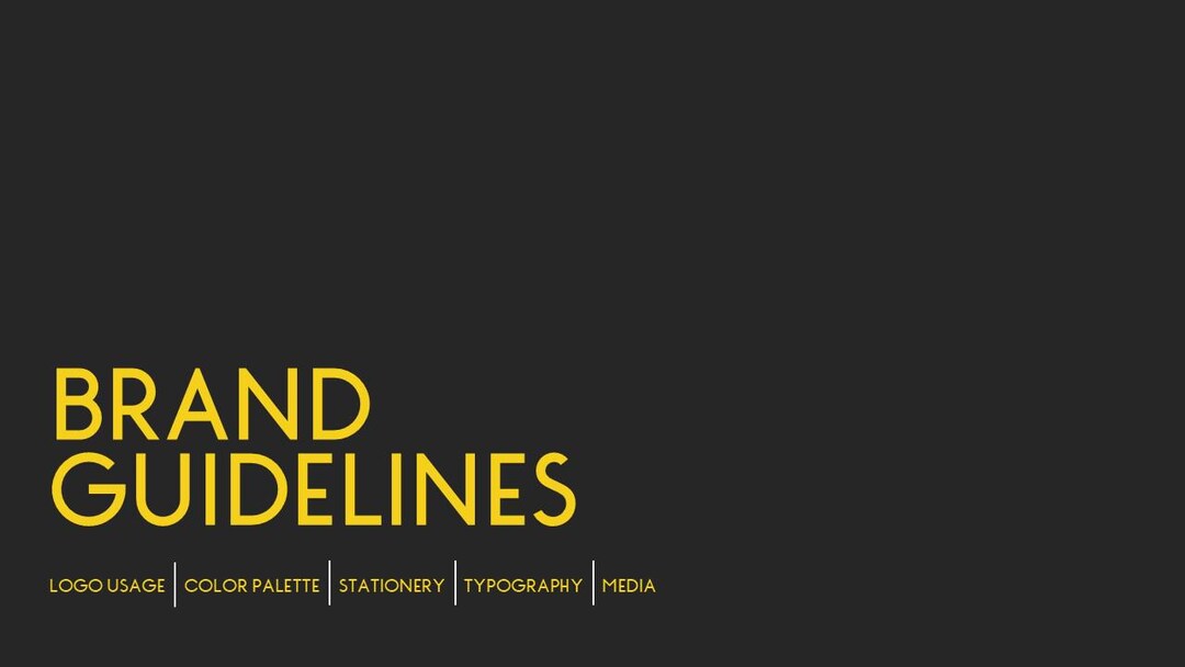 BRAND GUIDELINES TEMPLATE - Etsy