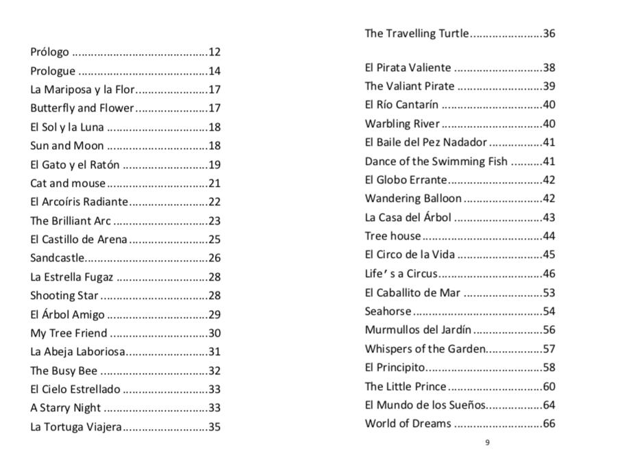 20 Poems for Children in Spanish Language - English to Spanish ...