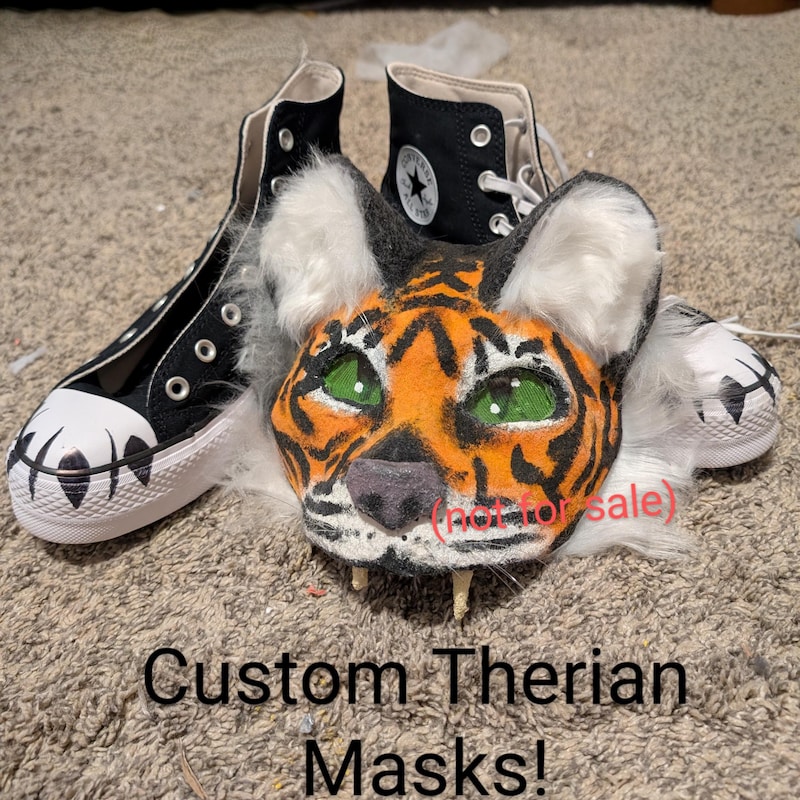 Realistic Therian Mask - Etsy