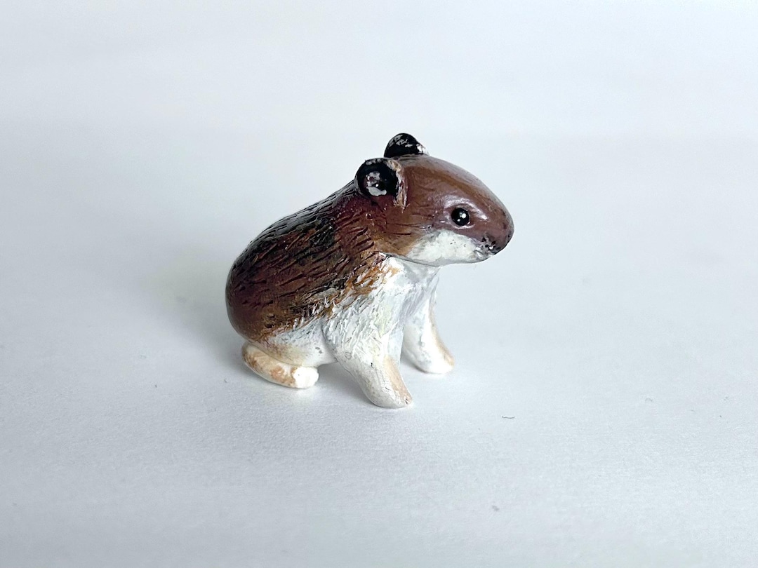 Polymer Clay Pica Figurine: Cute Hand-sculpted Animal - Etsy