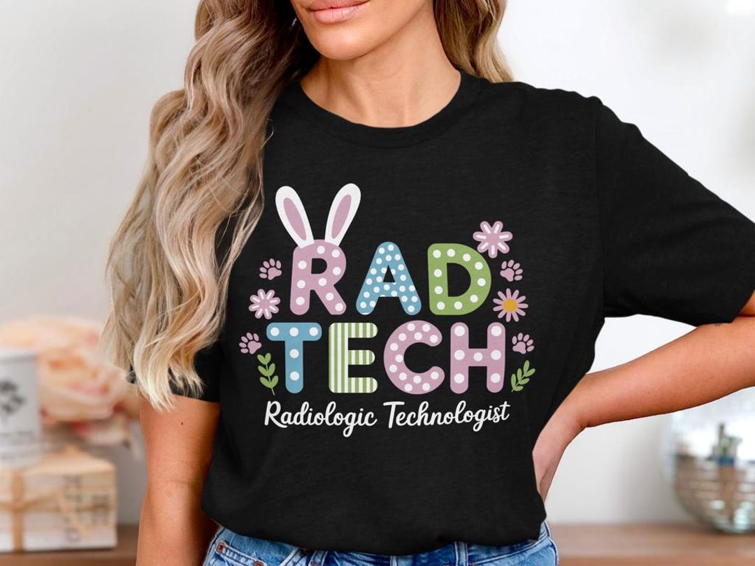 Rad Tech PNG, Easter Radiologic Technologist Design, Cute Bunny Ears ...