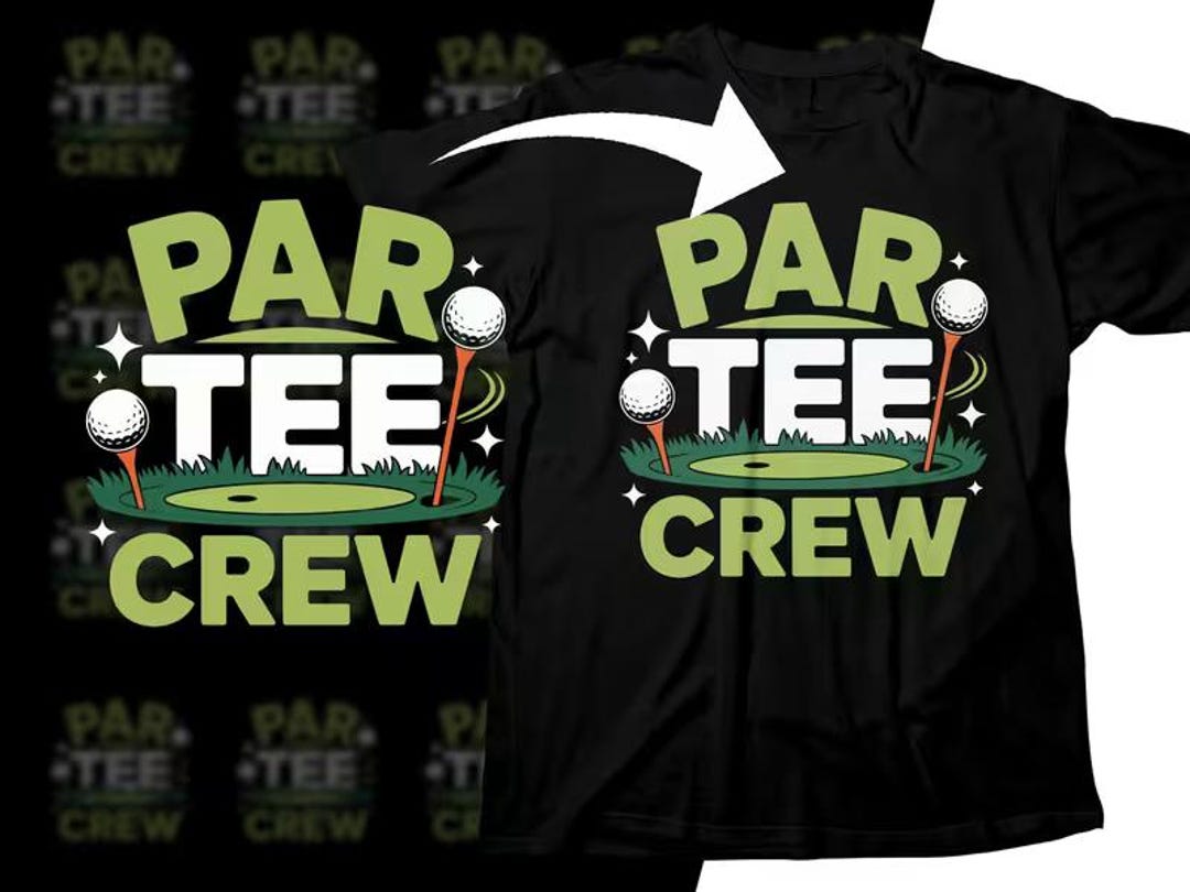 Golf Party PNG – Par Tee Crew Digital Design, Fun Golf Team Event ...