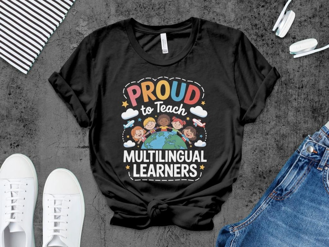 Proud to Teach Multilingual Learners | Diverse Students Teaching PNG ...