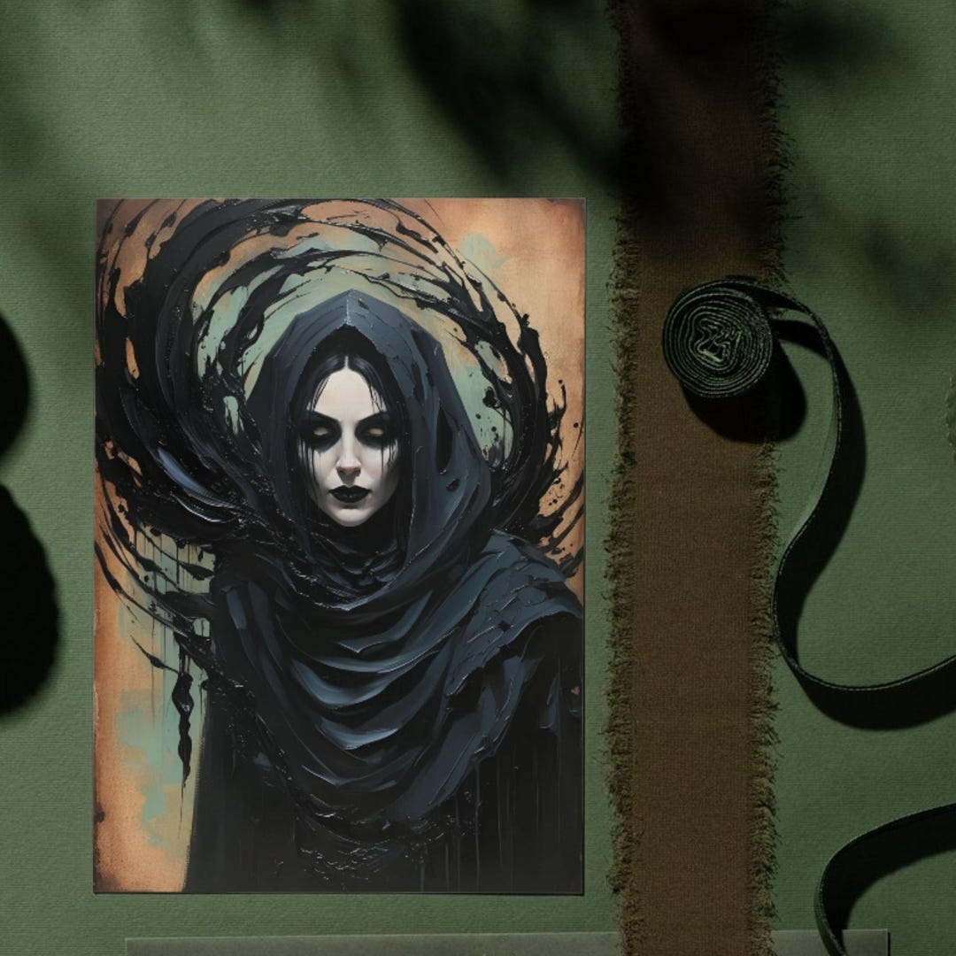 Gothic Art Downloadable Digital Art, Dark Art Print, Instant Download ...