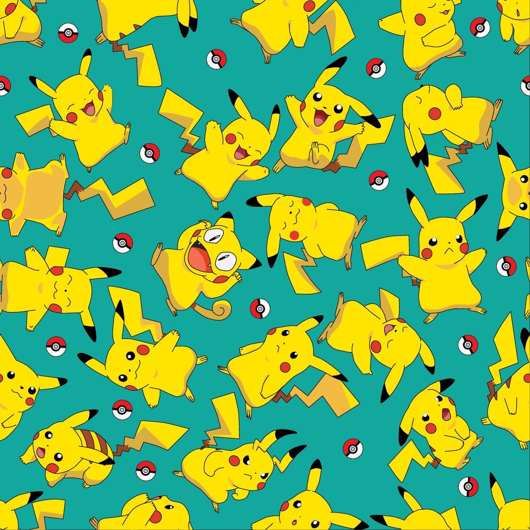 Pikachu Background - Etsy
