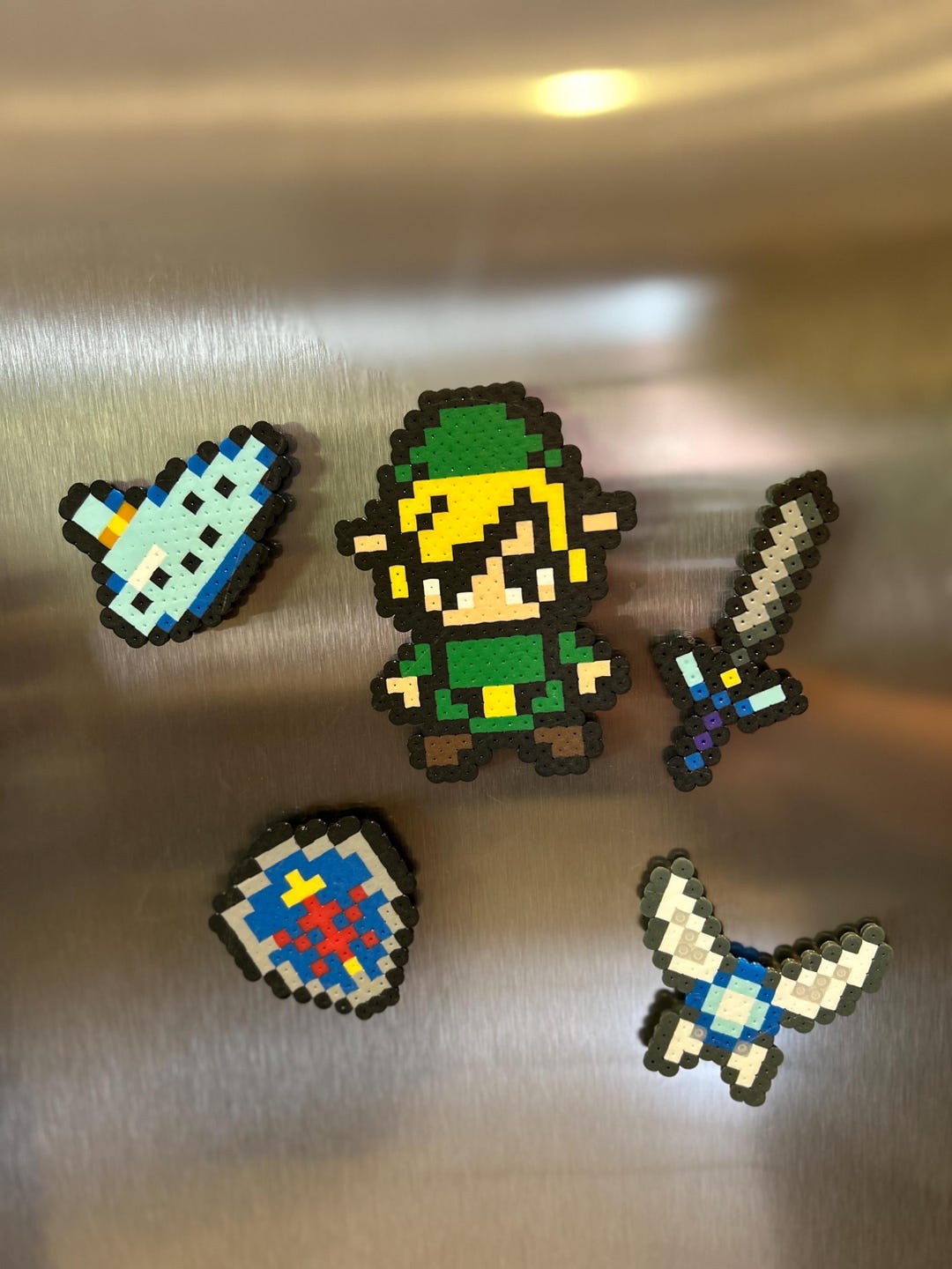 Legend of Zelda Fridge Magnets, Set of 5, Featuring Link With His ...