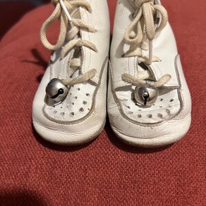 Vintage Wee Walkers Baby Shoes With Box. White Leather Crib Shoe Size 1 ...