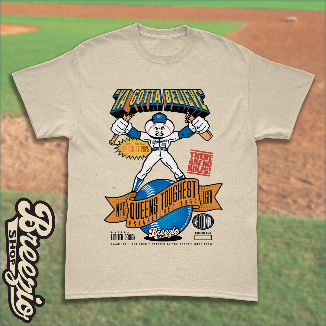 Mr. Met Retro T-shirt, New York Mets, UFC Inspired – Stylish Unisex T ...